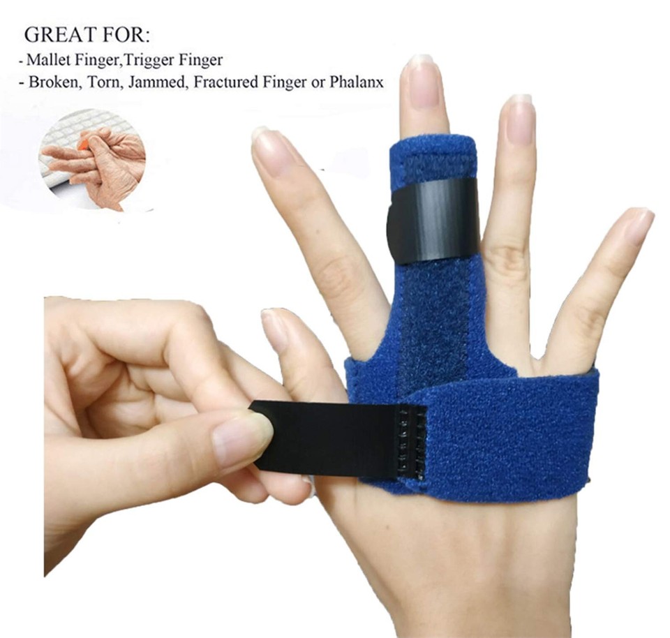 Trigger Finger Splint, Finger Knuckle Support Brace, Adjustable Brace ...