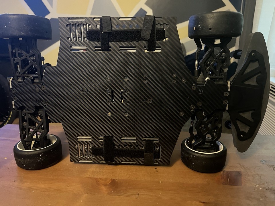 LRC Custom 1/8 HoBao Vte Long Chassis 360mm Black Carbon Fiber | eBay