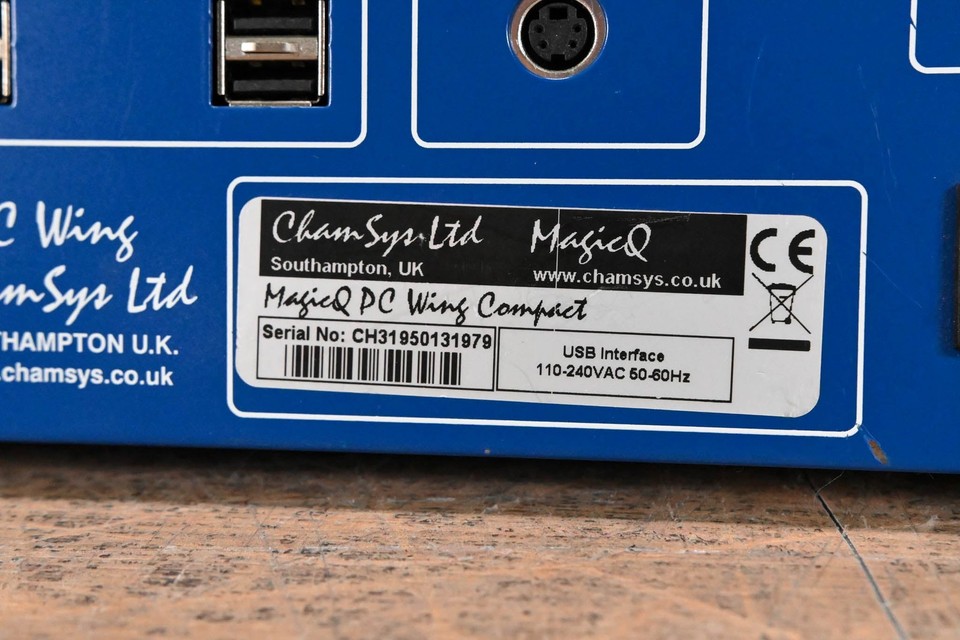 ChamSys MagicQ PC Wing Compact USB Control Wing for MagicQ PC Software CG00NBS | eBay