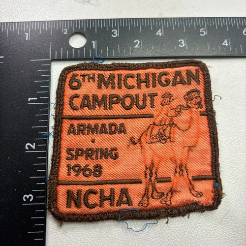 VTG 1968 ARMADA NCHA CAMPOUT (National Campers Hikers Assn) Michigan ...