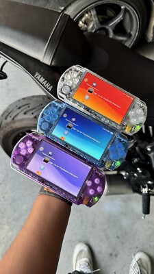 Custom PSP Console Bundle: Includes Battery, Storage, and More | eBay