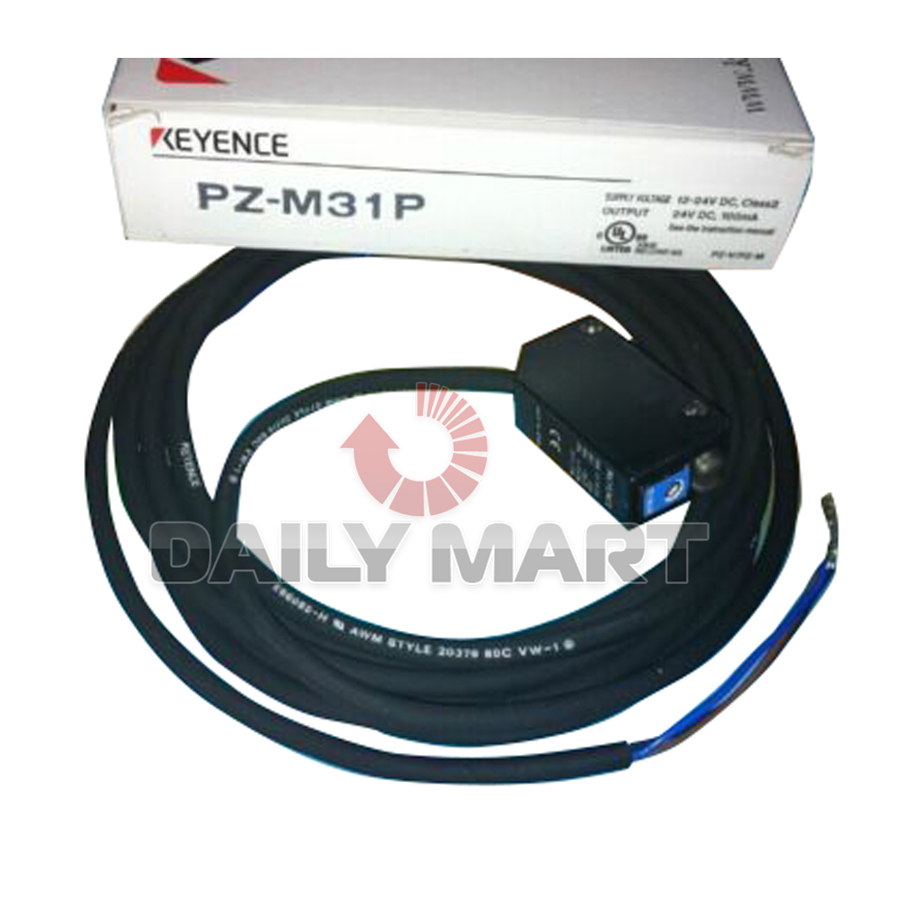 New KEYENCE PZ-M31P Square Reflective Cable Type PNP Photoelectric ...