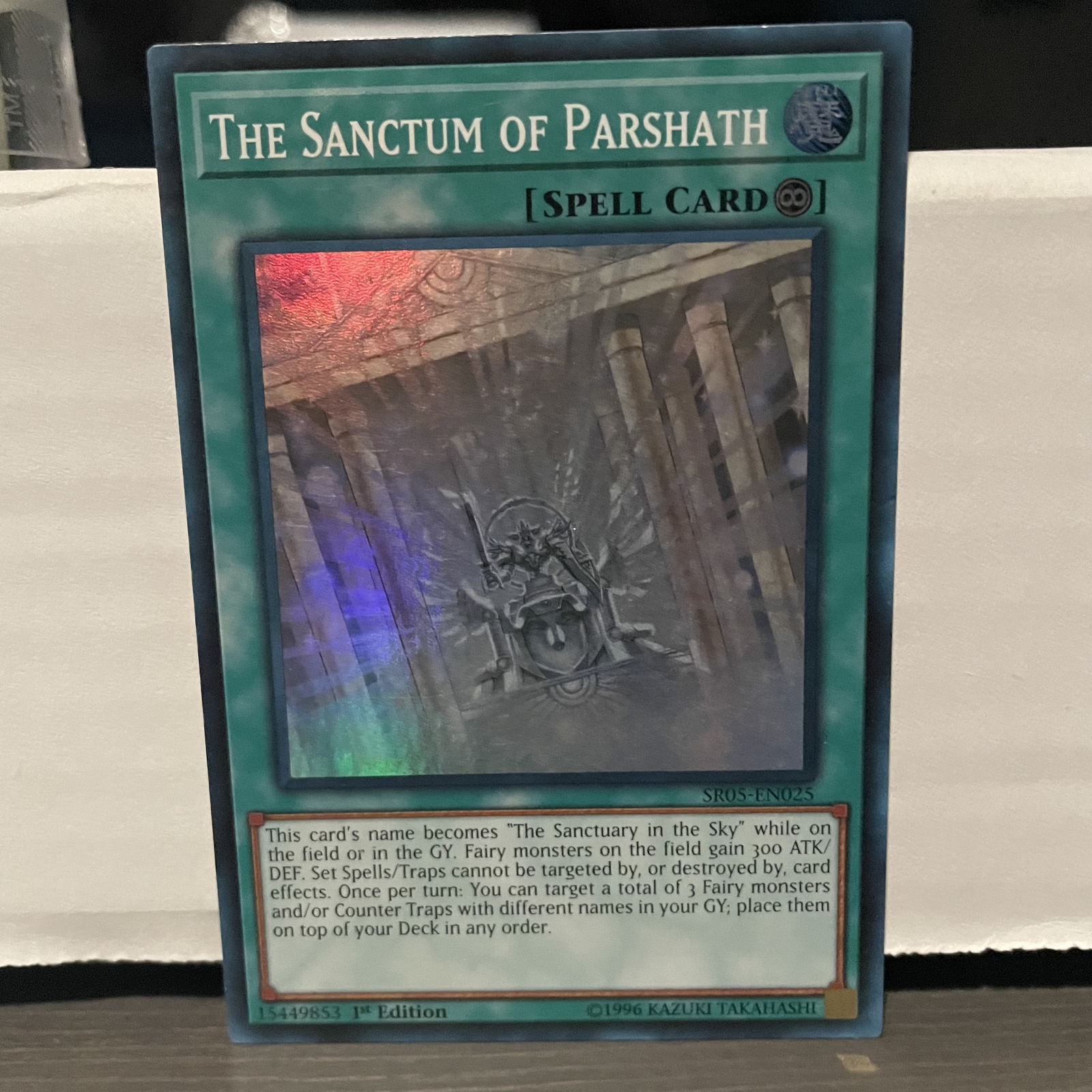 1ST EDITION THE SANCTUM OF PARSHATH 1996 SR05-EN025 YUGIOH CARD | eBay