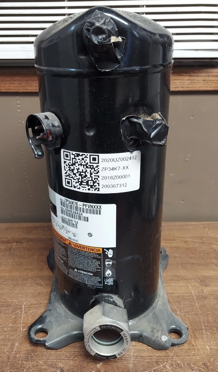 EMERSON COPELAND COMPRESSOR Model ZP31K5E-TFD-130 PicClick, 59% OFF