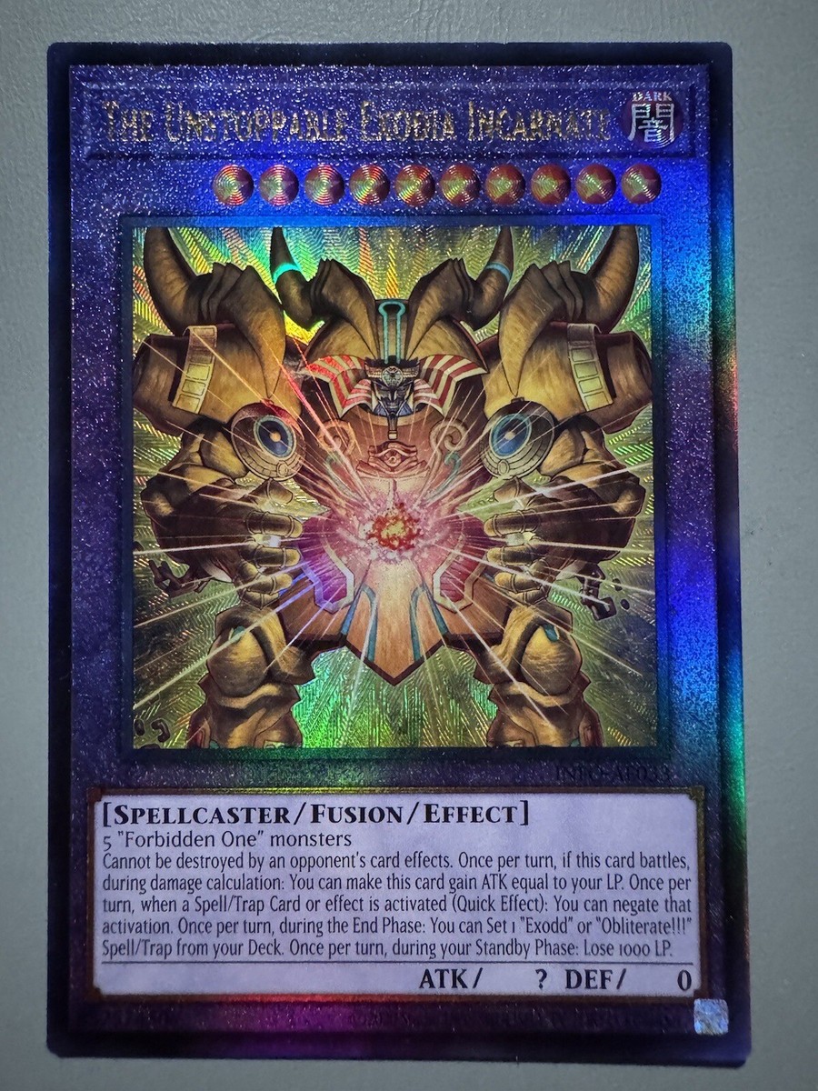 Yugioh Cards Exodia Fusion Yugi's Exodia Deck English 1st Mirror