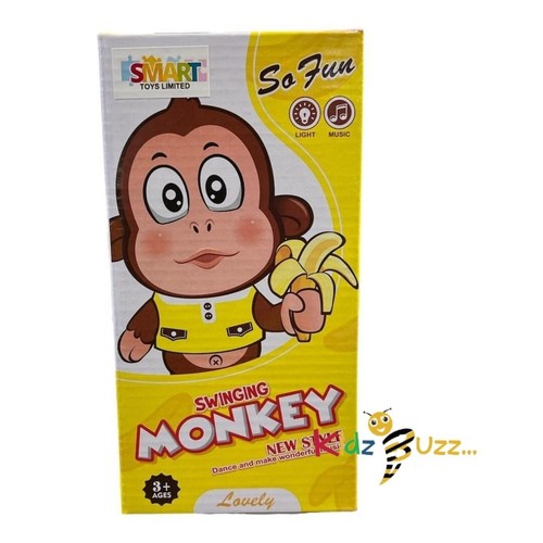 Swinging Monkey With Light & Sound Toy For Kids | eBay UK