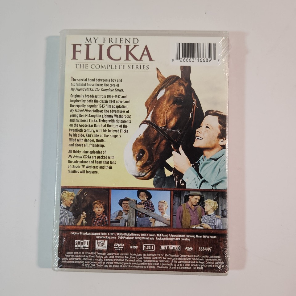 My Friend Flicka: The Complete Series (DVD, 1958) HTF RARE OOP BRAND ...