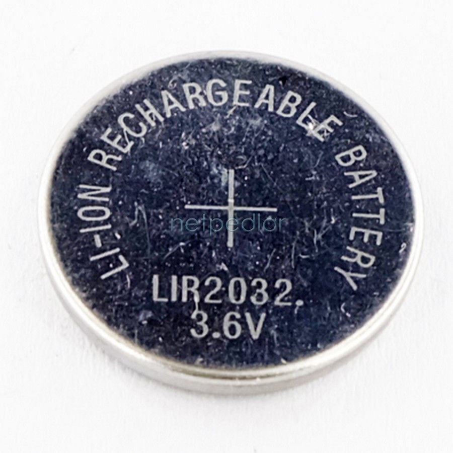 Rechargeable Lithium Coin Cell Button Battery CHARGER (3V ML2032/3.6V ...