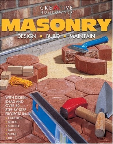 MASONRY Book Design Build Maintain Ideas and over 60 DIY by Creative ...
