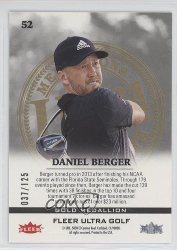 2023 Fleer Ultra - Medallions Daniel Berger #52 /125 (RC) for sale ...