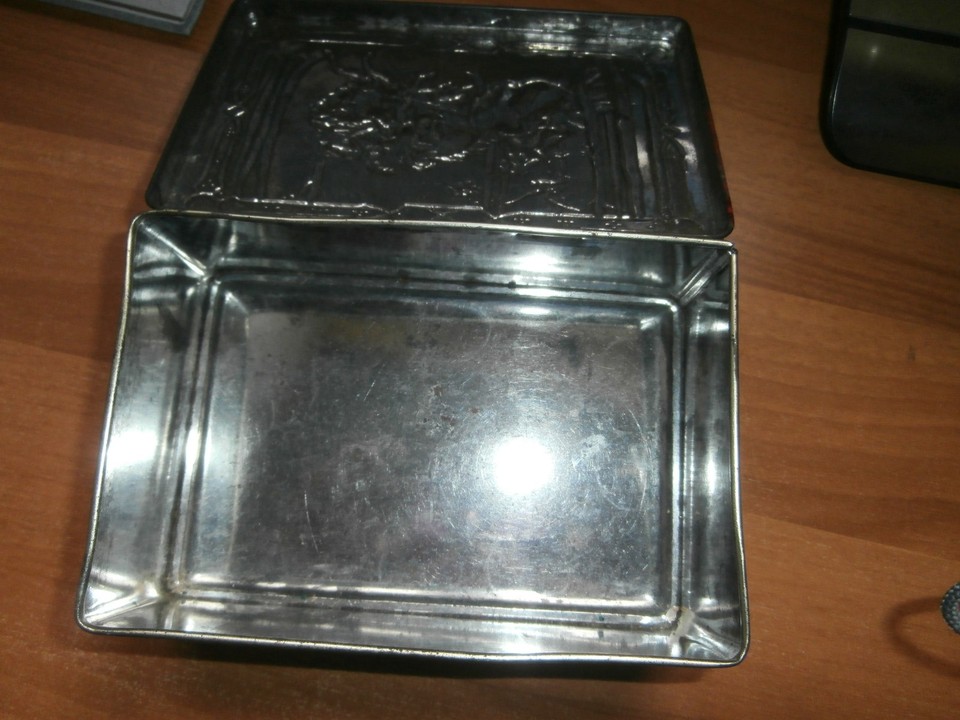 VINTAGE RILEY'S TOFFEE TIN RED AND GREY HUNTING SCENE | eBay UK