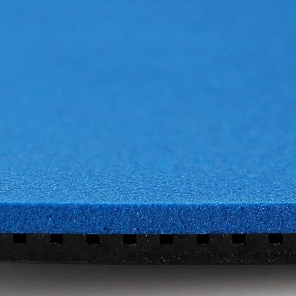 729 Cross Red/Black Table Tennis 2.2mm Sponge, Tacky Pimples-in Ping ...