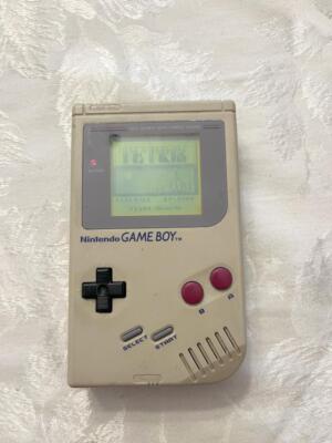Vintage Nintendo Game Boy 1989 With Tetras Working W/sound condition ...