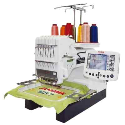Janome MB7 Seven Needle Embroidery Machine 9.4 x 7.9 | eBay