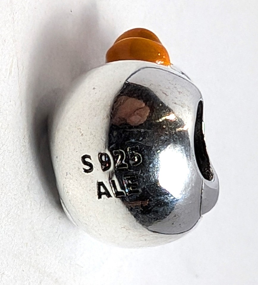 Authentic Pandora Charm, Polished Rubber Duck, #799554C01 | eBay