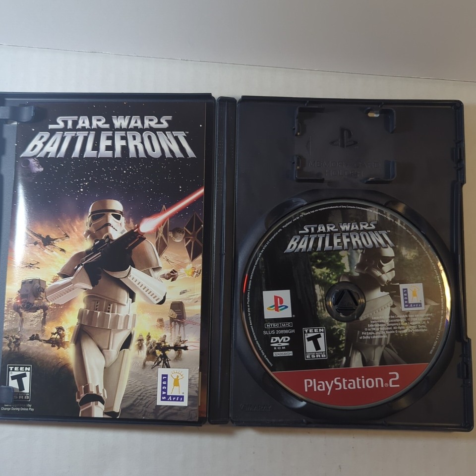 Star Wars Battlefront - Playstation 2 PS2 - Greatest Hits CIB Complete ...