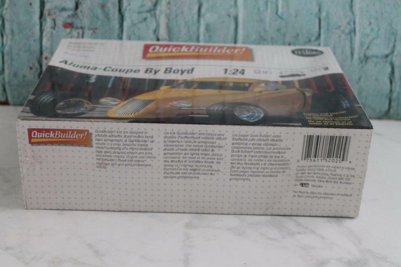 1/24 Testors Aluma-Coupe By Boyd Plastic Model car kit #5202 sealed ...