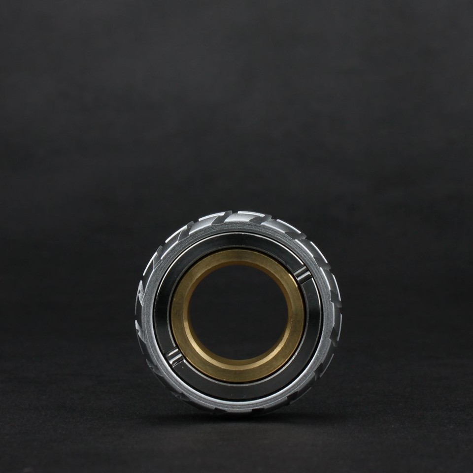 EDC Mechanic Ring Tire Fidget Clicker Magnetic Slider Haptic Toy Stress ...