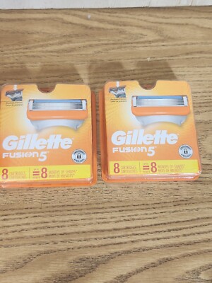 16 Gillette Fusion 5 Razor Blades Refill Cartridges "BRAND NEW" | eBay