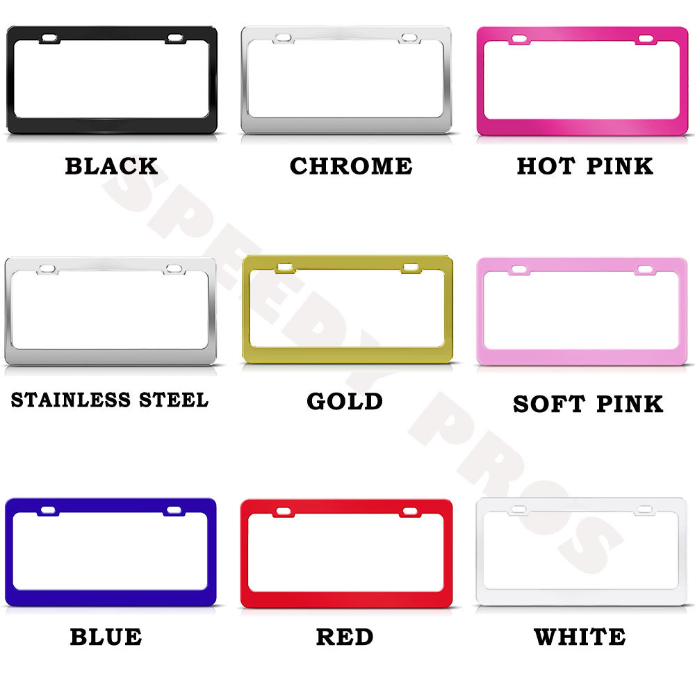 I Poke Badgers With Spoons Humor Funny Steel Metal License Plate Frame ...