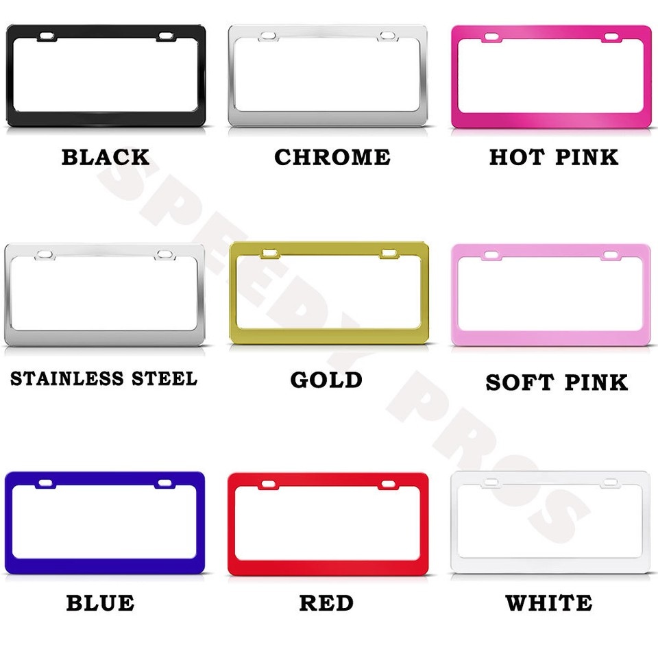 I Poke Badgers With Spoons Humor Funny Steel Metal License Plate Frame ...