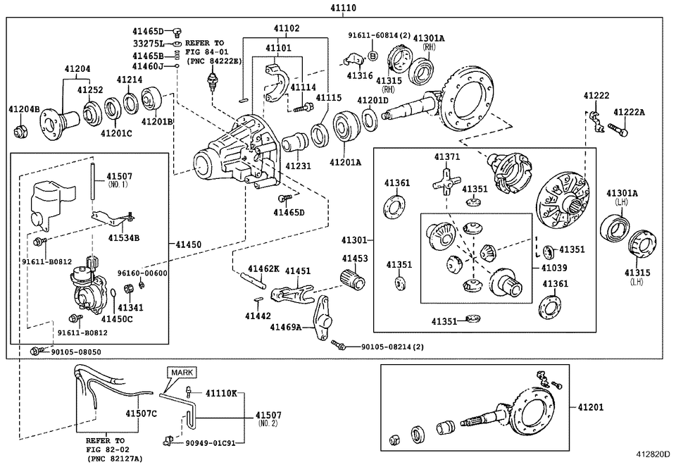 Toyota Genuine ACTUATOR, DIFFERENTIAL LOCK SHIFT 4Runner FJ Cruiser ...