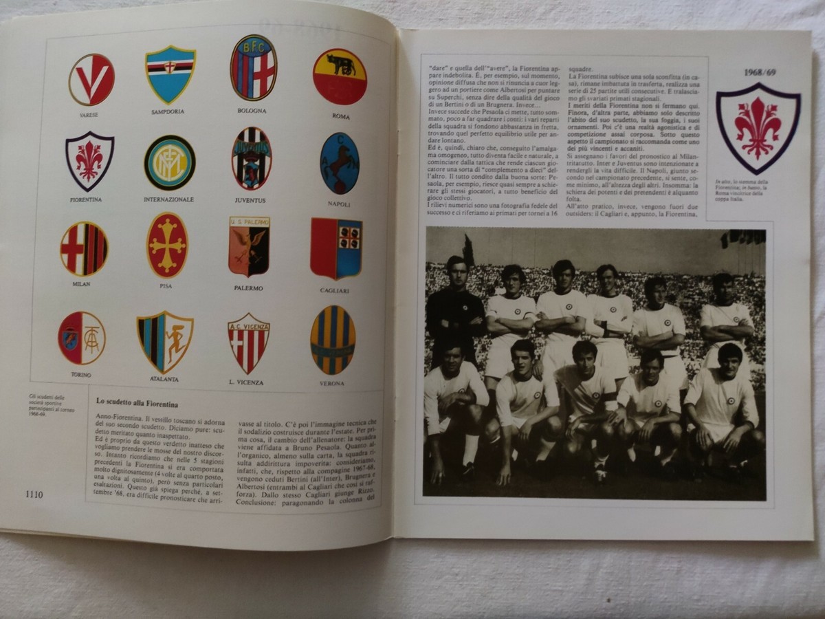 Preferibile Trattino Frank Worthley Scudetto Fiorentina 1969 Radar