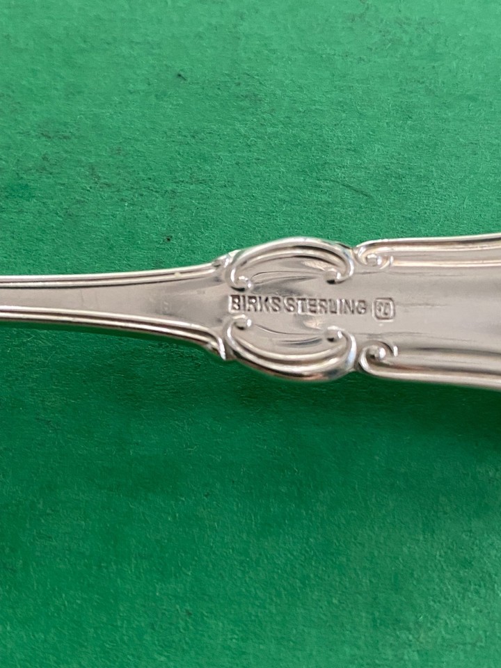 BIRKS STERLING SILVER DESSERT/SALAD FORK; FRANCIS; 35gms | eBay UK