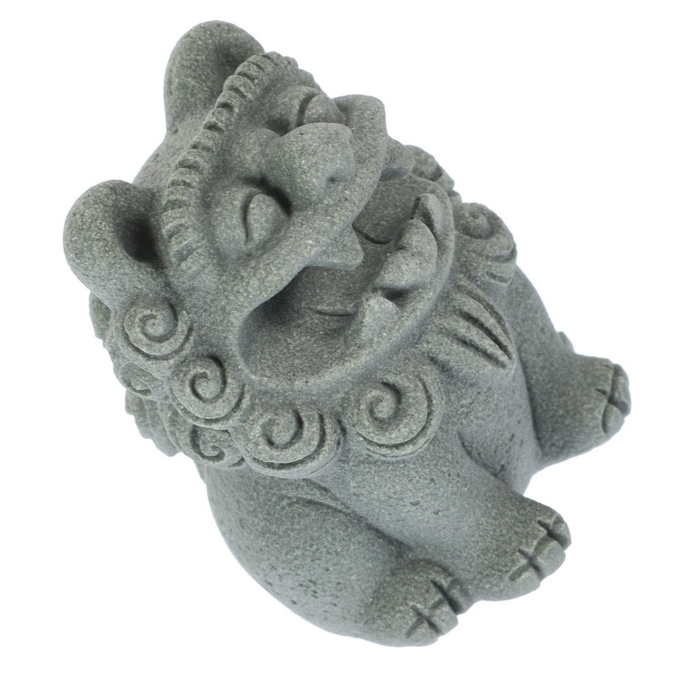 Cute Lion Decor Tabletop Brush Holder Desktop Ornament Decorative Home ...