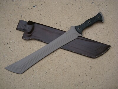 Busse Combat Hognose War Sword Custom Molded Leather Knife Sheath Brown ...