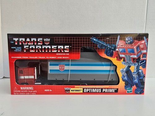 2002 Transformers Optimus Prime Hasbro Commemorative Series 1 NIB | eBay