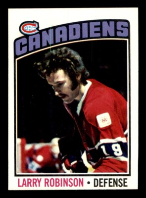 1976 Topps Hockey #151 Larry Robinson EX/MT | eBay