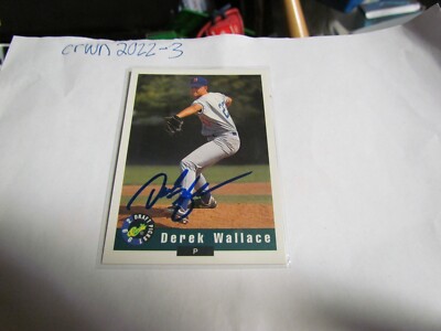 1993 Classic Derek Wallace signed baseball card | eBay