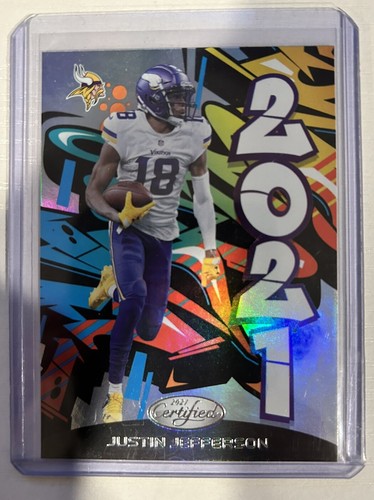 Justin Jefferson 2021 Panini Certified 2021 Graffiti Insert #11 | eBay