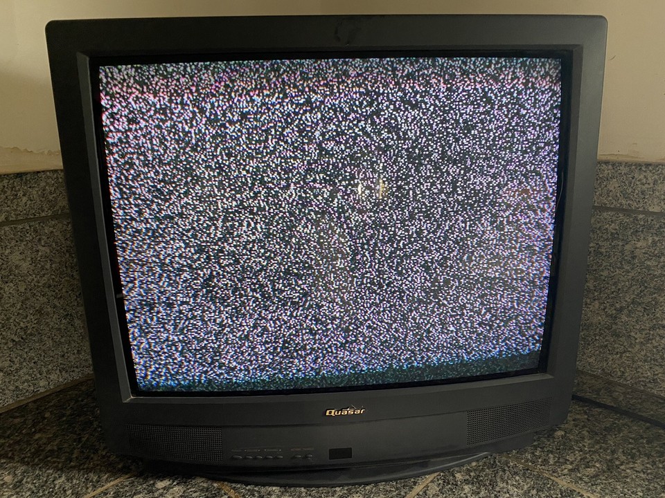 Quasar 28 Inch TV SP2723B1 Retro Gaming CRT Television Tested Works | eBay