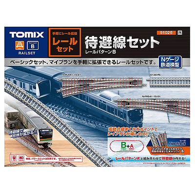 Tomix 91026 Fine Track Rail Siding Set (track Layout B) - N | eBay
