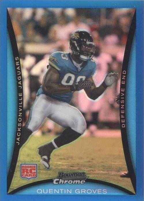 2008 Bowman Chrome - Quentin Groves #BC6 Blue Refractor /150 (RC) for ...