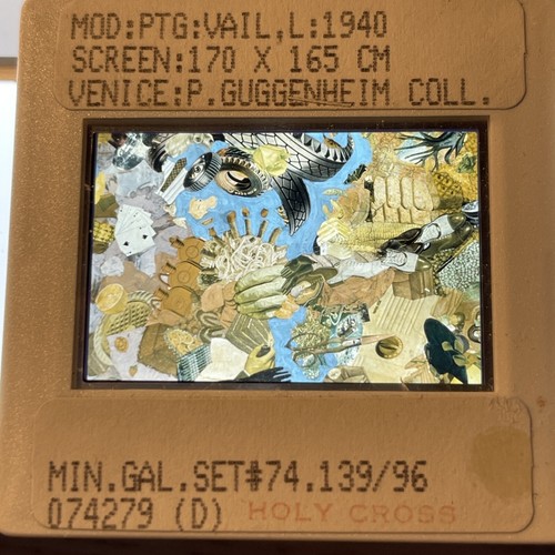 Laurence Vail “Guggenheim Screen” American Art 35mm Slide | eBay