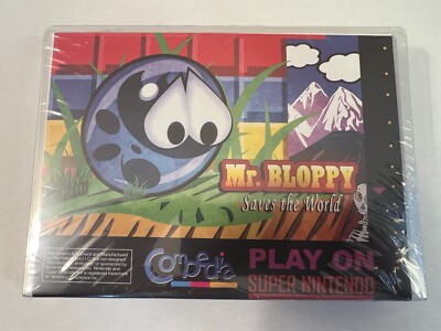 Mr. Bloppy Saves the World (Super Nintendo SNES) - NEW | eBay