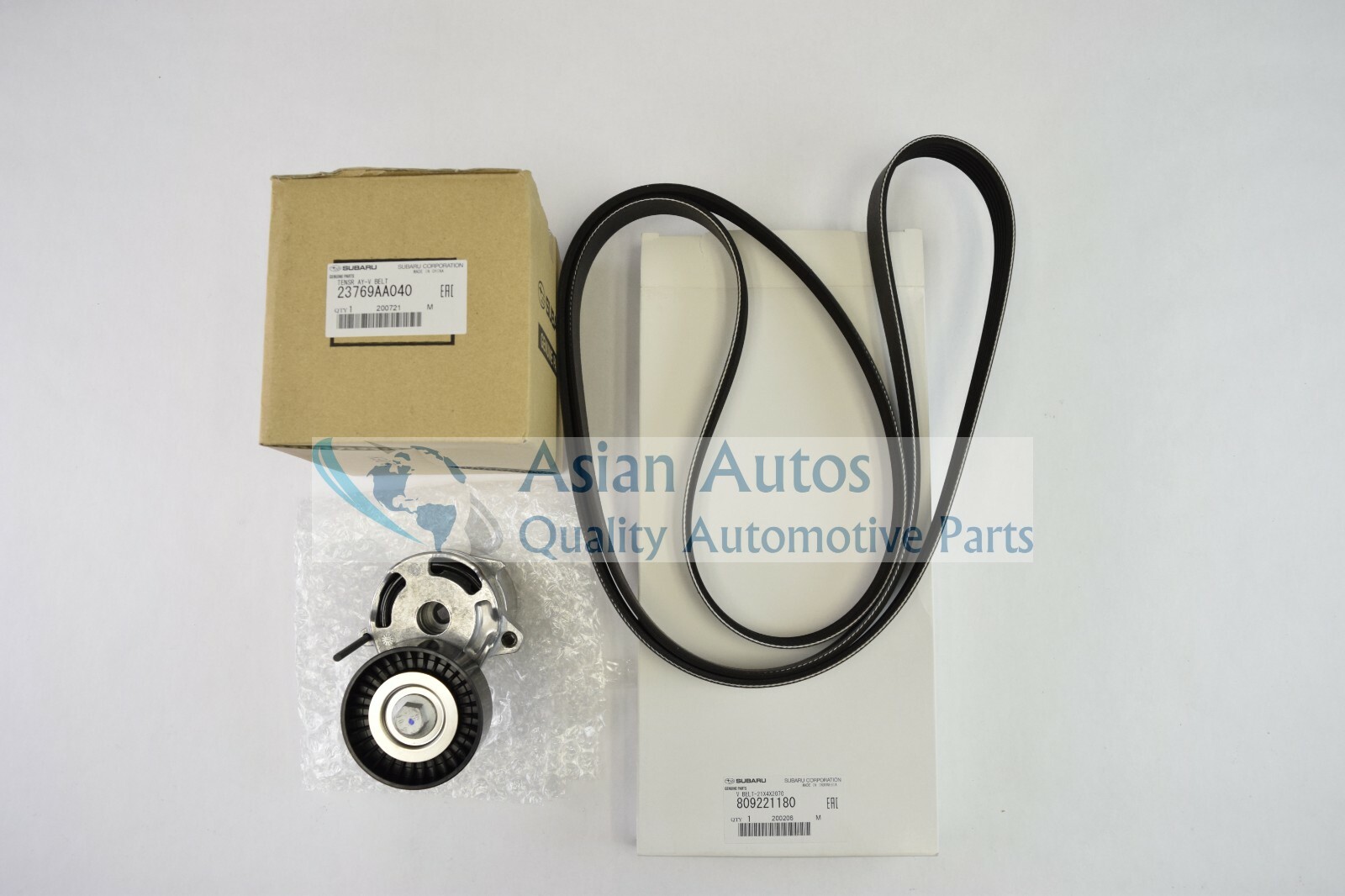 Genuine Subaru BRZ 13-20 Drive Tensioner and Belt 809221180 23769AA040 ...