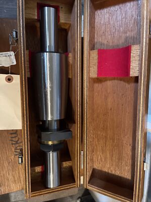 13” Grinding Wheel Balancing Arbor Mandrel In Wood Case Wheel Balancer ...