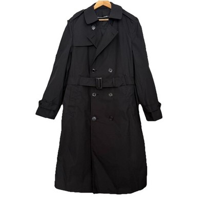 new Garrison Collection Military All-Weather Lined Trench Long Coat ...
