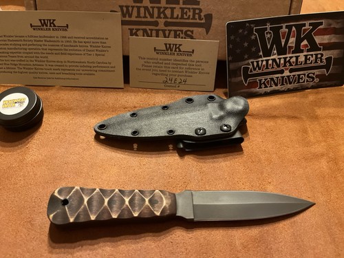 Winkler Knives Defense Dagger Sculpted Maple-discontinued | eBay