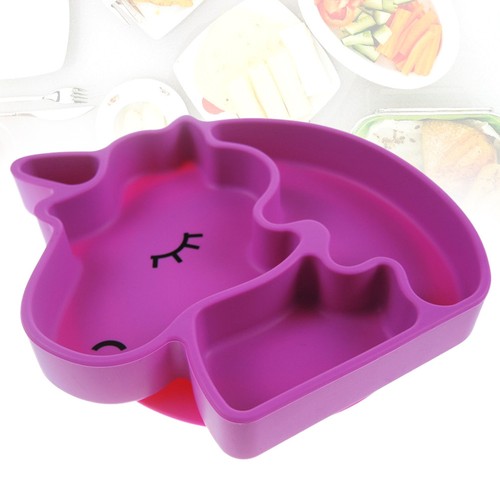 Children Division Plate Creative Cartoon Divided Toddler Plates | eBay ...