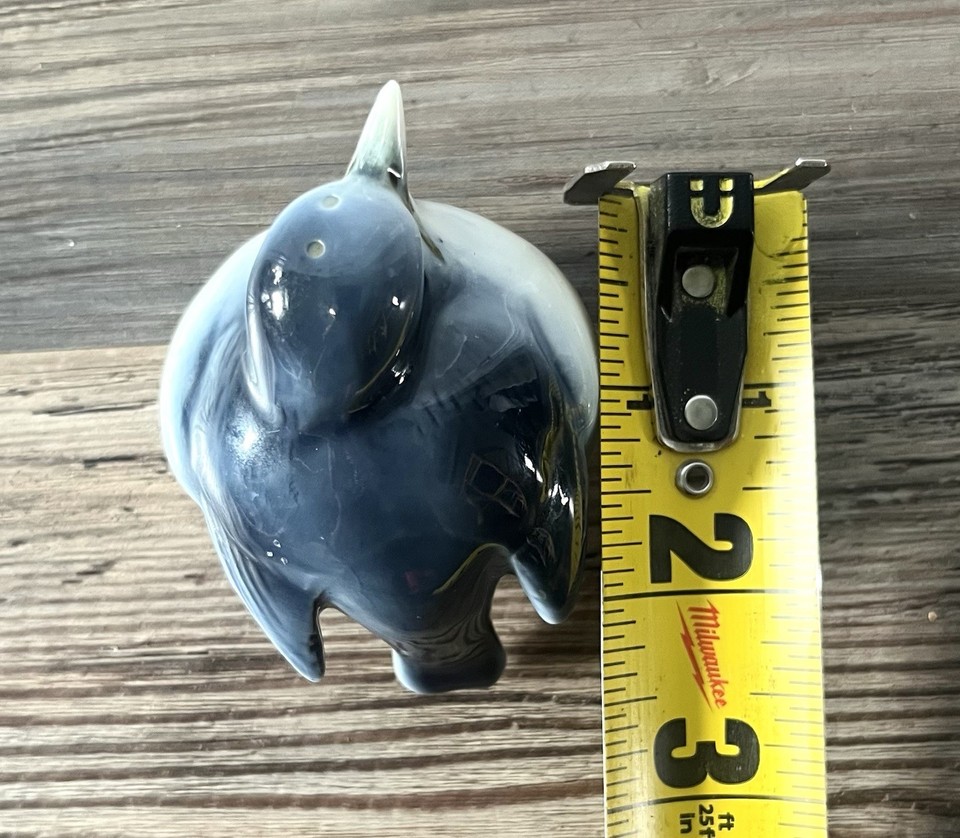 Vntg Bone China Small Mini Blue Jay Bird Figurine Elegant Mama Bird ...