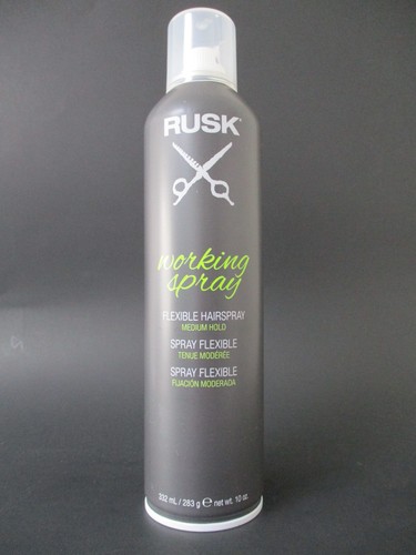 Rusk Working Spray Flexible Medium Hold Hairspray 10 oz | eBay