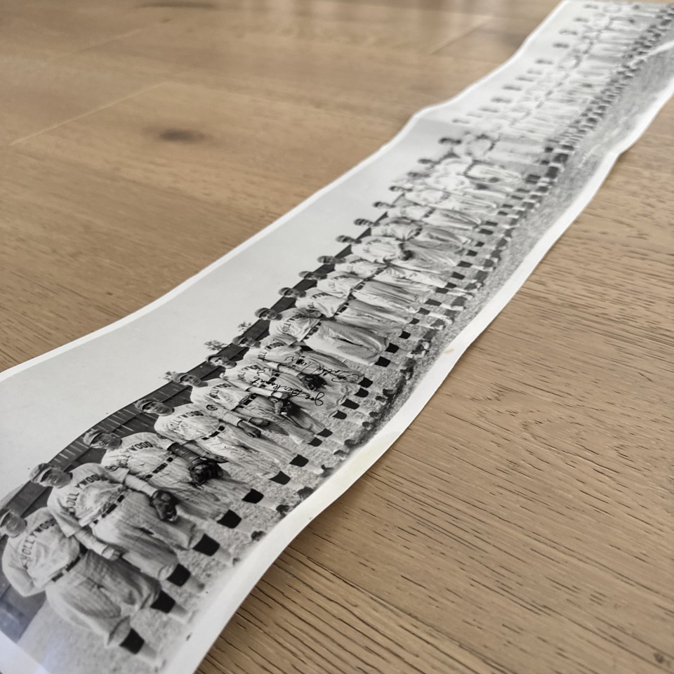1936 Hollywood Stars Baseball Team Photo 3ft Long | eBay