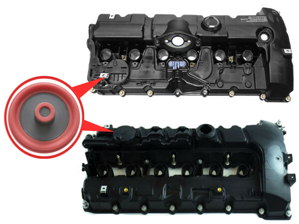 FOR BMW N51 N52 N52N N52K N53 VALVE COVER CRANKCASE BREATHER MEMBRANE ...