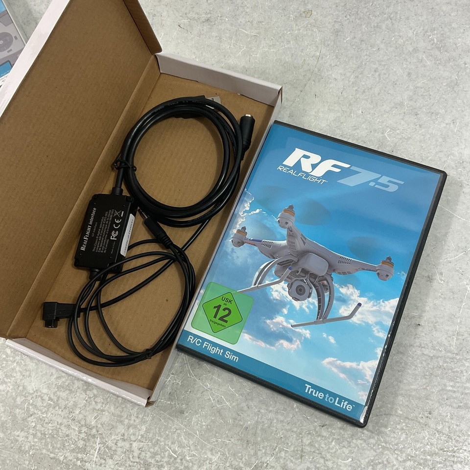 RealFlight RF 7.5 R/C Flight Simulator Transmitter Interface Edition ...