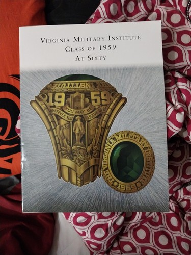 2019 VMI Virginia Military Institute BOOK PROGRAM MAGAZINE Class 1959 ...